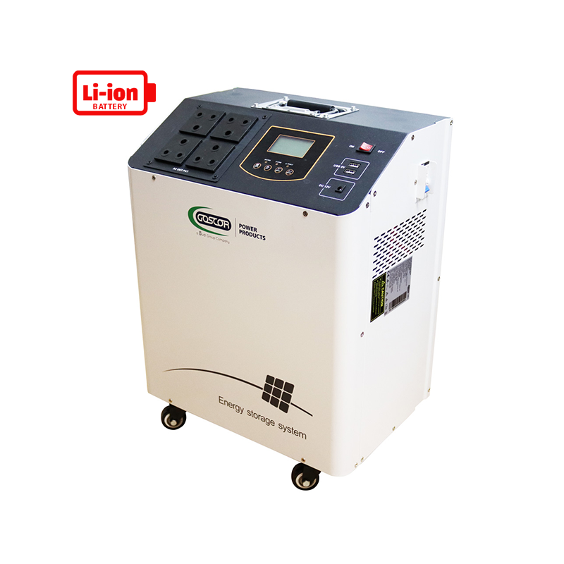 Goscor 3000W Portable Inverter + 120Ah (3072Wh) LITHIUM Battery ...